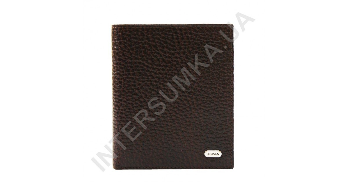 Гаманець чоловічий з натуральної шкіри Desisan 112-019 коричневий ...